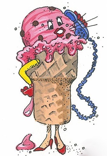 Hello! Ice Cream Calling! – Marcia Pyner